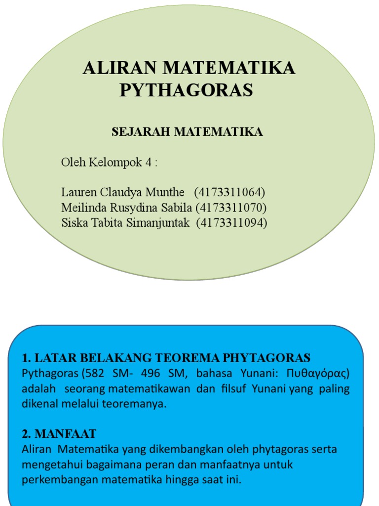 Sejarah dan Pemikiran Pythagoras | PDF | Ilmu Sosial