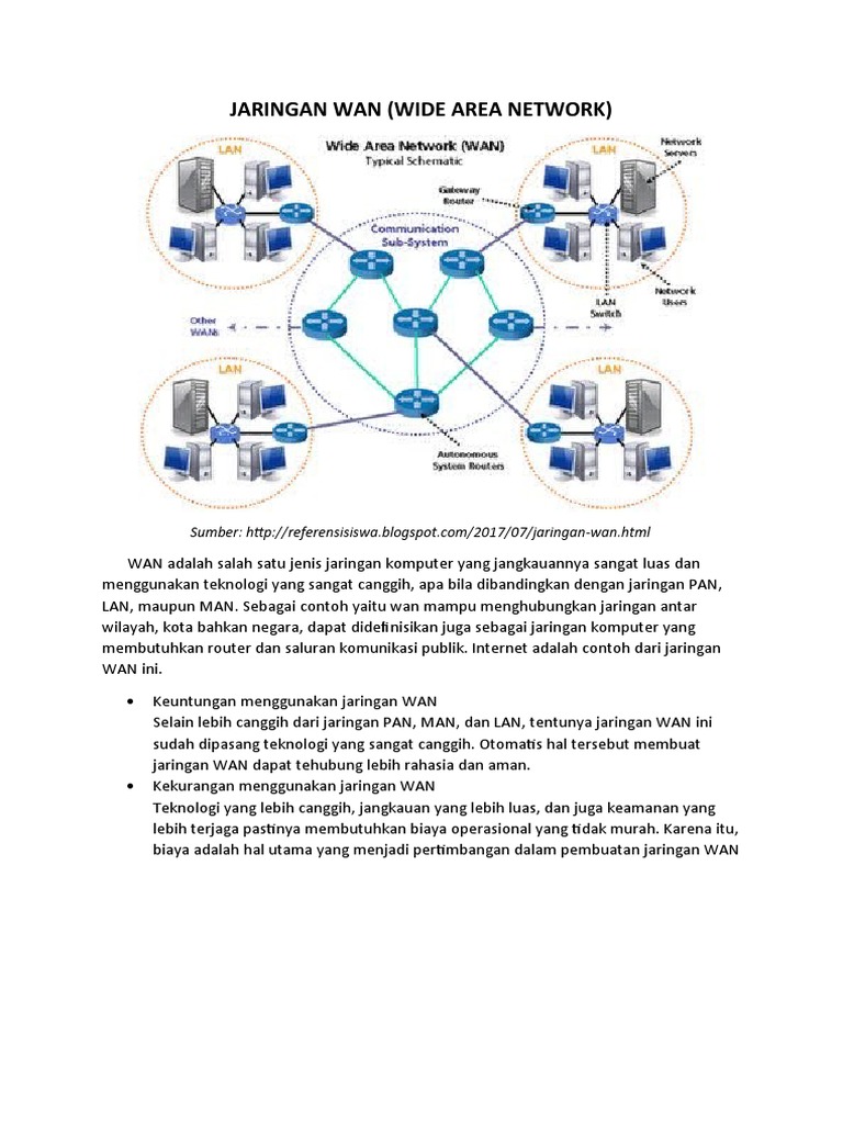 Jaringan Wan | PDF