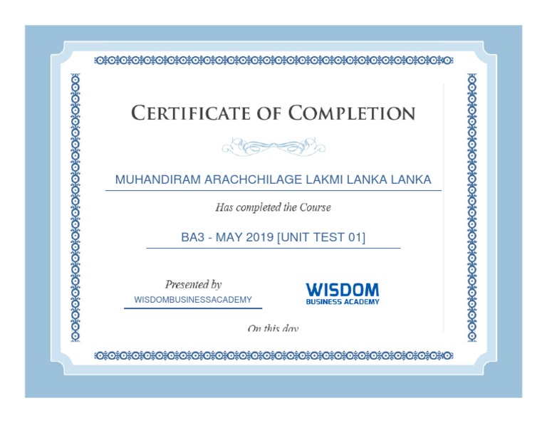 Certificate PDF | PDF