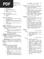 Industrial Materials and Processes Handout | PDF | Casting | Metals