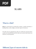 One Way Simply-Supported and Continuous Solid Slab | PDF | Bending | Beam (Structure)