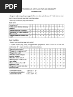 Formulir Penilaian Indeks Barthel | PDF