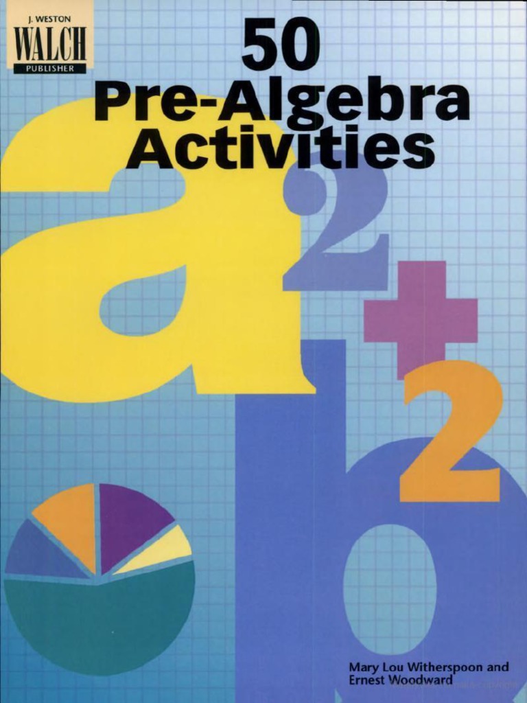 50 Pre-Algebra Activities | PDF