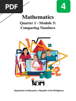 MATH Grade 4 Quarter 1 Module 1 FINAL | PDF | Learning | Numbers