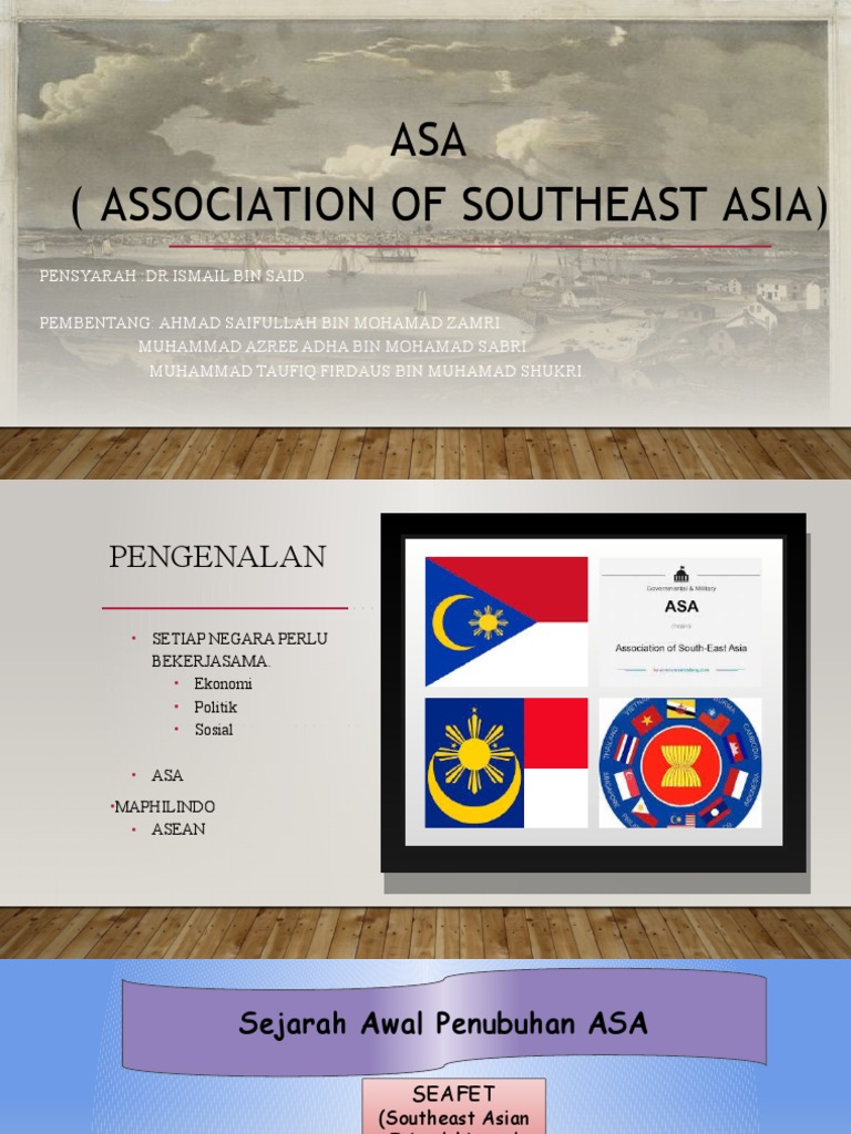 ASA (Association of Southeast Asia) | PDF