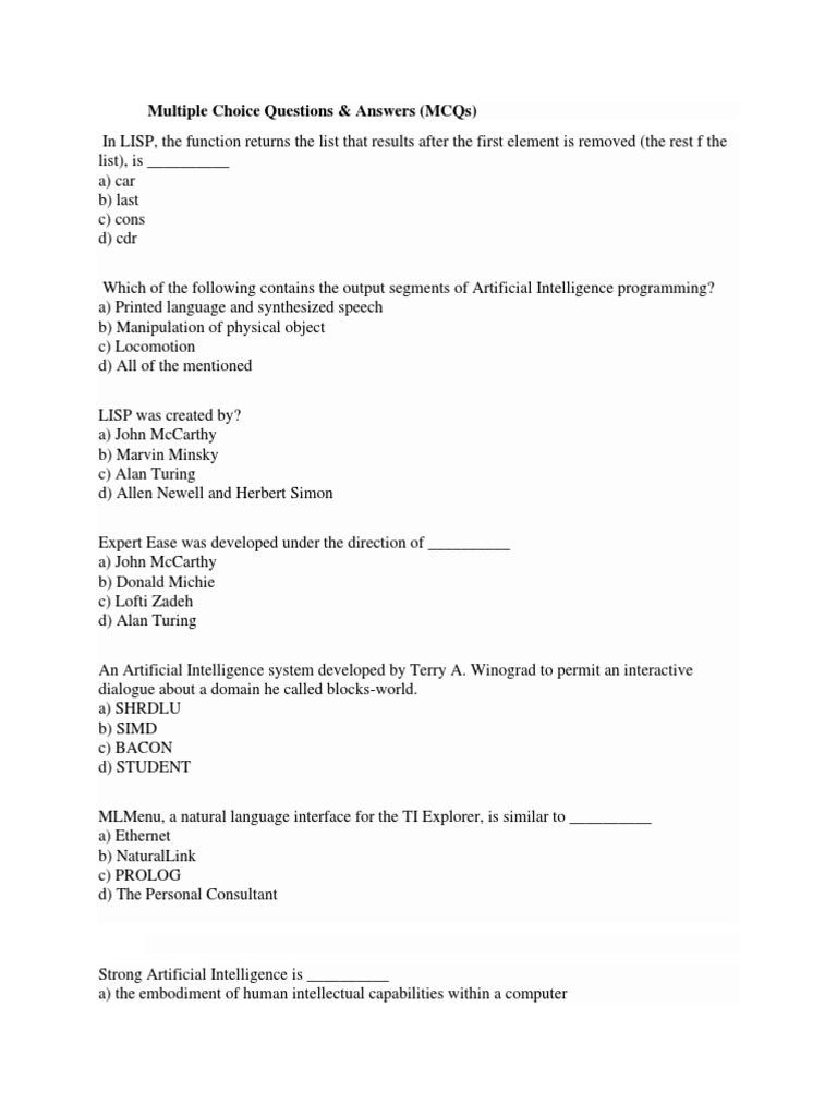 Multiple Choice Questions & Answers (MCQS) | PDF | Denial Of Service Attack | Phishing