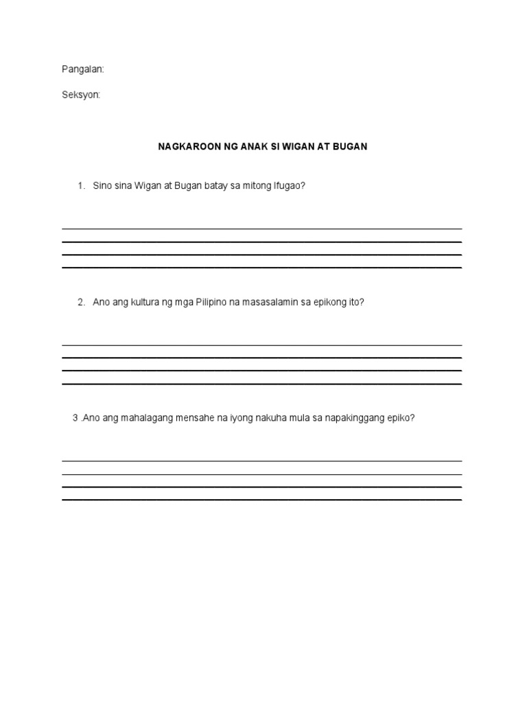Pangalan PDF | PDF