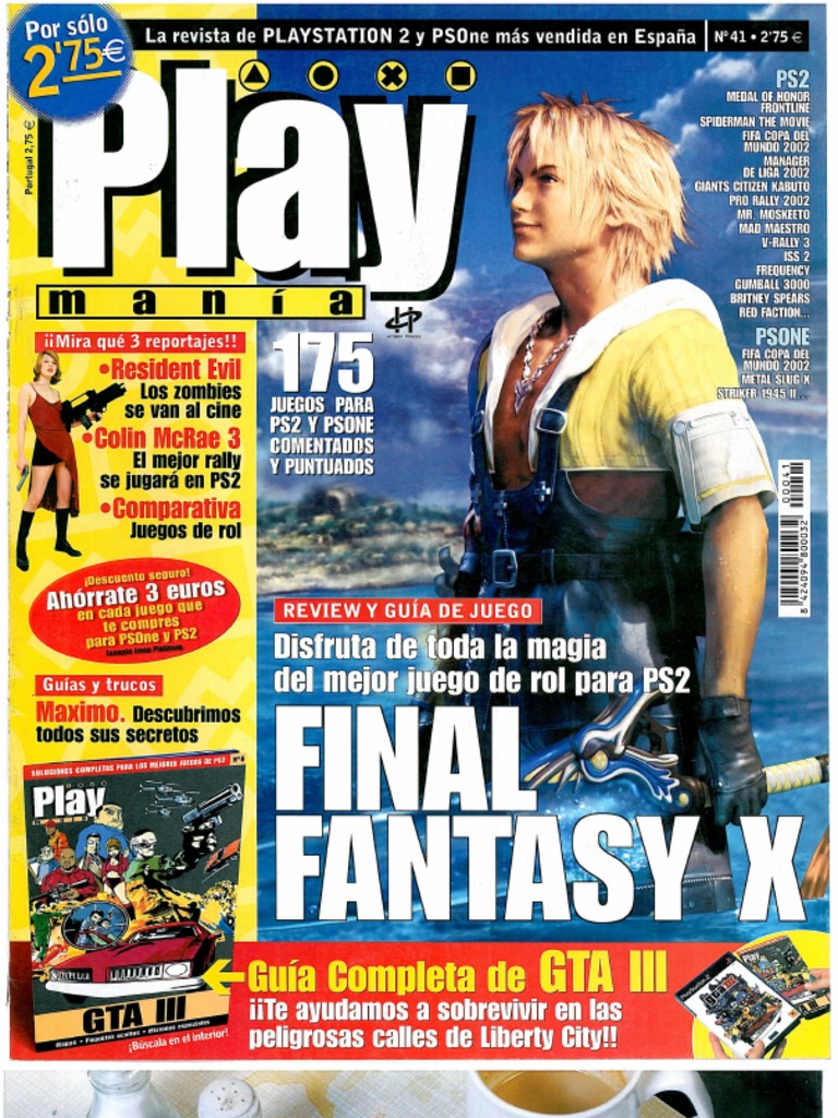 Playmania 041 - Jun 2002 - Final Fantasy X | PDF