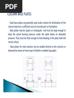 Base Plate Design Example | PDF | Mechanical Engineering | Structural ...