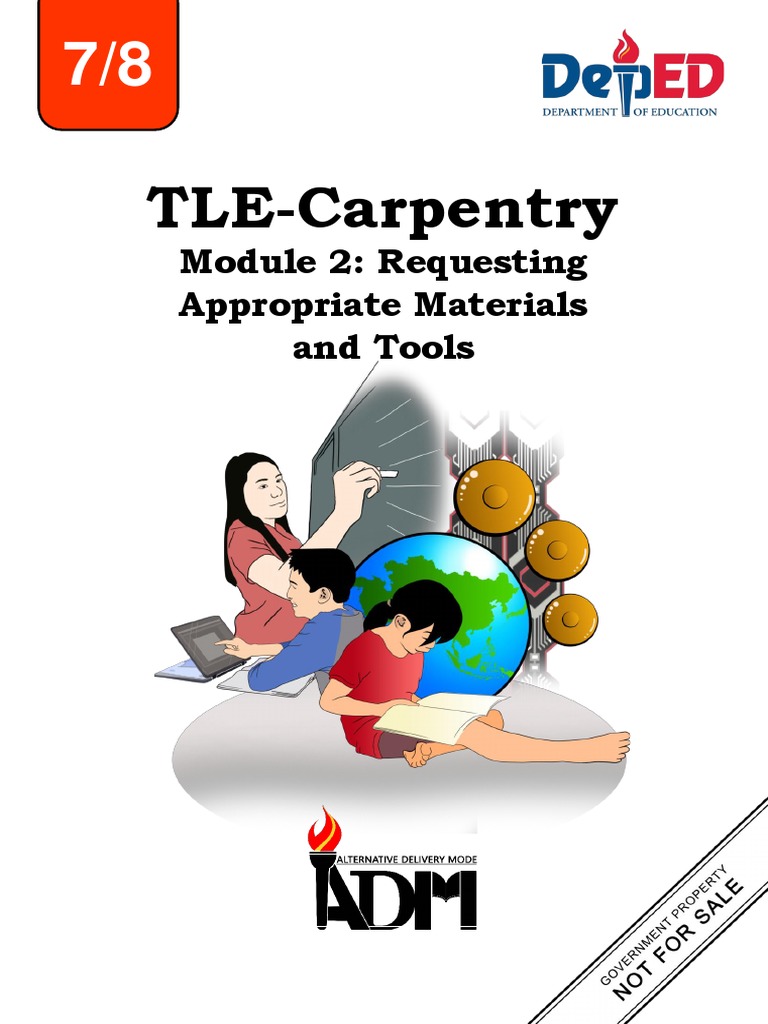 TLE 7 8 Carpentry Module 2 | PDF | Facilitator | Learning