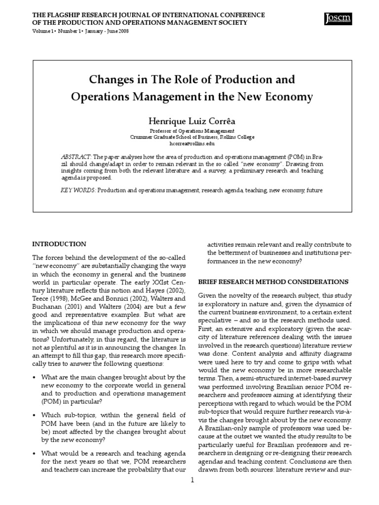 Operation | PDF | Operations Management | Supply Chain