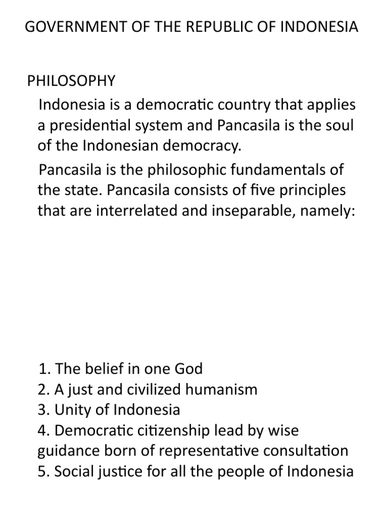 Indonesia's Democratic Government Structure | PDF | Indonesia | Asia