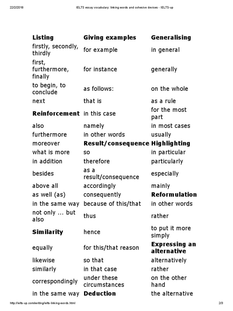 Linking Words For Beginner | PDF