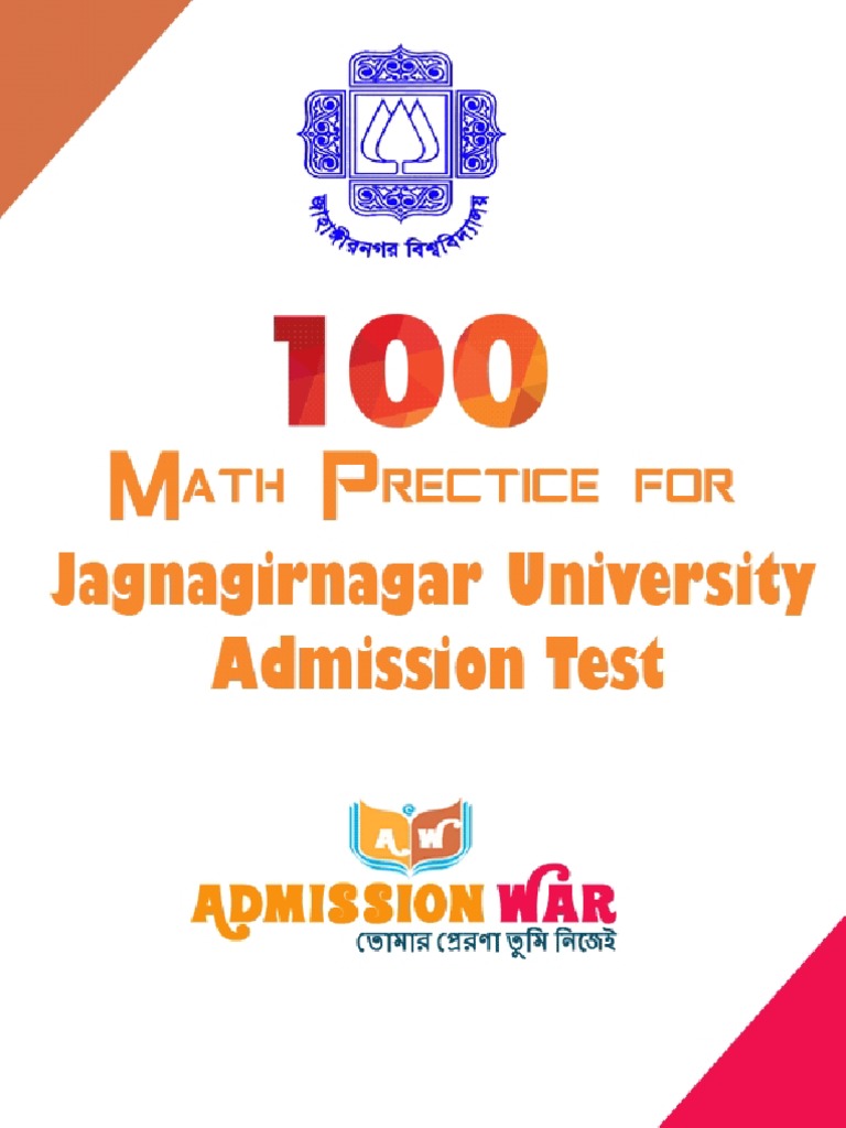 Math For JU Admision Test PDF | PDF | Interest | Triangle