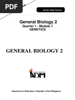 General Biology 2 Quarter 4 Module | PDF | Heart | Reproduction