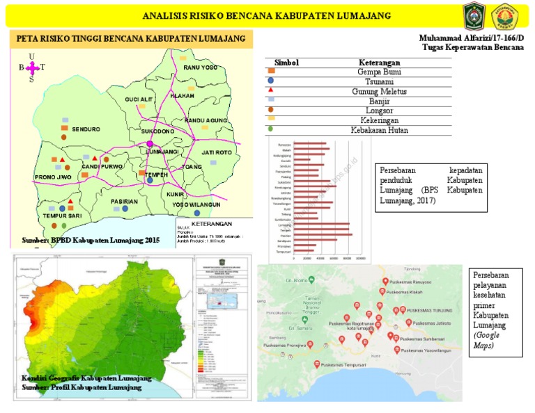 Tugas Peta Risiko Bencana | PDF
