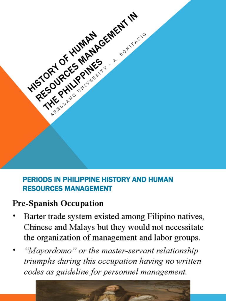 History of HRM in The Philippines | PDF | Human Resources | Employment