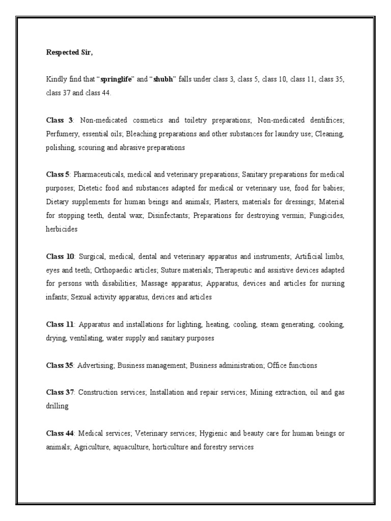 Final Springlife & Shubh | PDF | Trademark | Foods