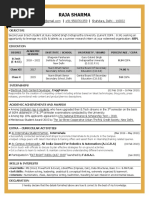 B.ed Graduate Sample Resume | PDF | Change | Behavior Modification
