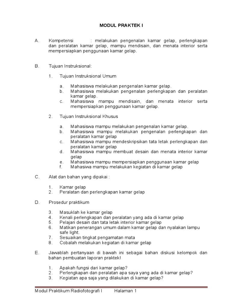 Modul Praktikum RF 1 | PDF