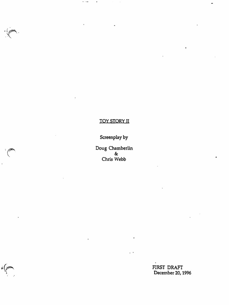 Toy Story 2 Script | PDF
