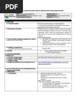 MELCs in Earth and Life Science | PDF | Rock (Geology) | Geology