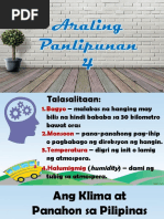 Grade 4 Aralin 3 Panahon at Klima | PDF
