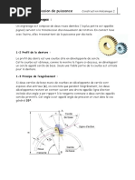 CHAPITRE 6 - Les Engrenages | PDF | Cinématique | Machine