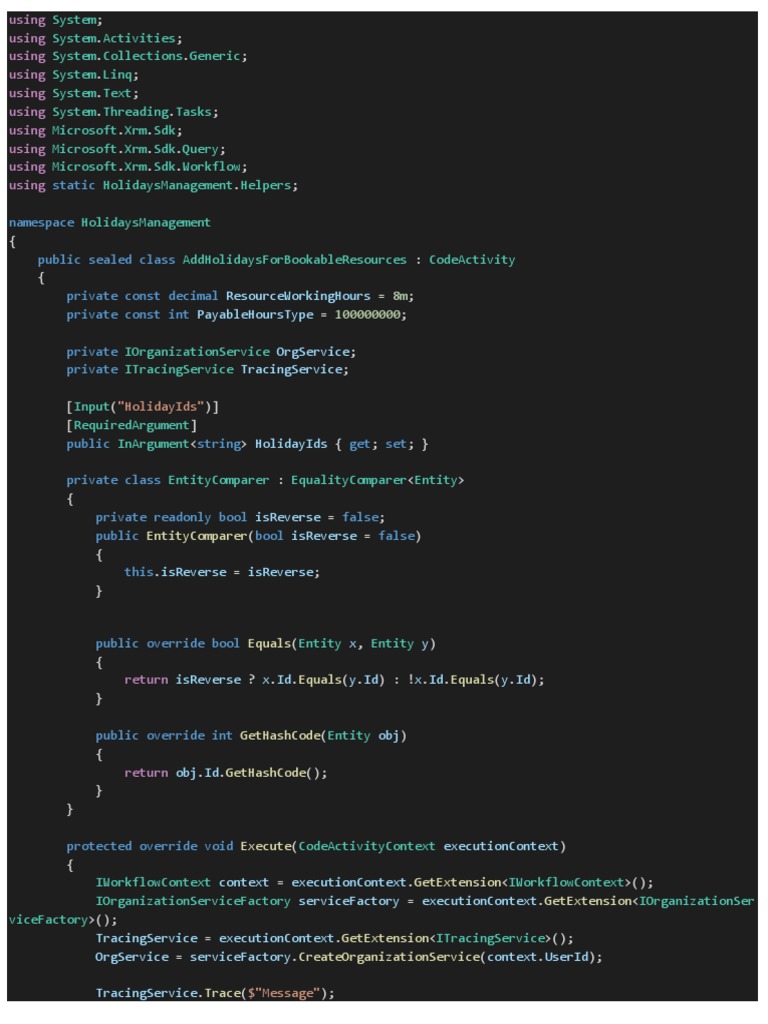 Static Namespace Public Sealed Class Private Const Decimal Private Const Int Private Private ...