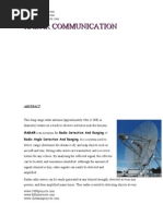 Types of Radar Scanning Techniques | PDF | Radar | Military Technology