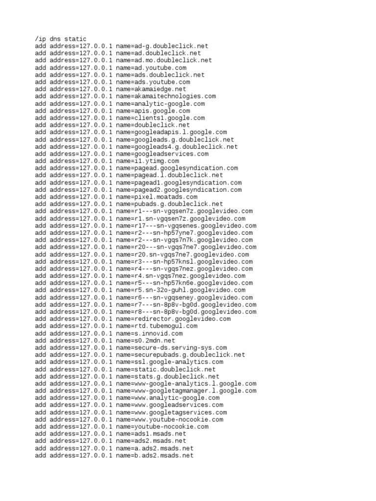 Remove All The Ads From Internet On The Router | PDF | Network Layer ...