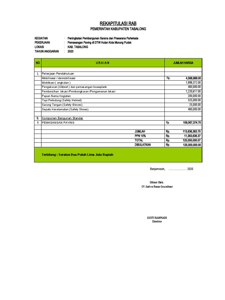 Rab Paving Block New | PDF