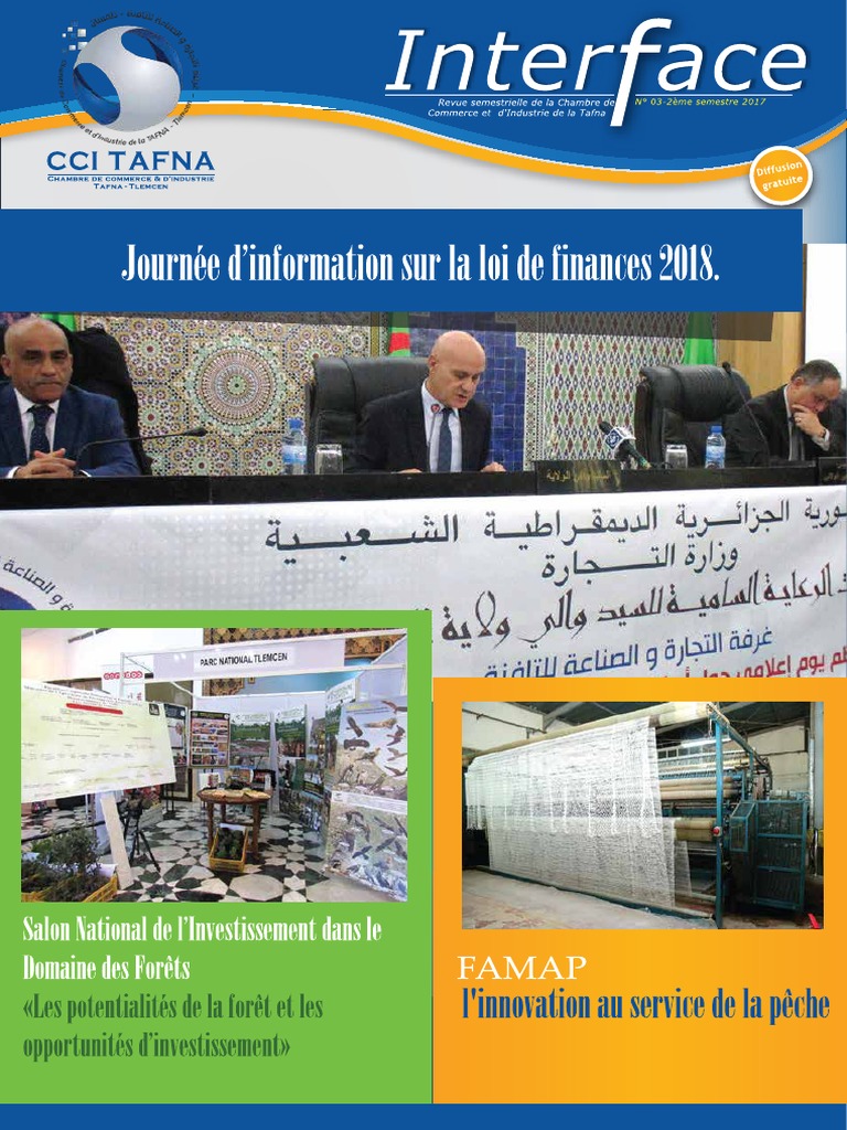 CCI - TAFNA - Tlemcen 2017 PDF | PDF