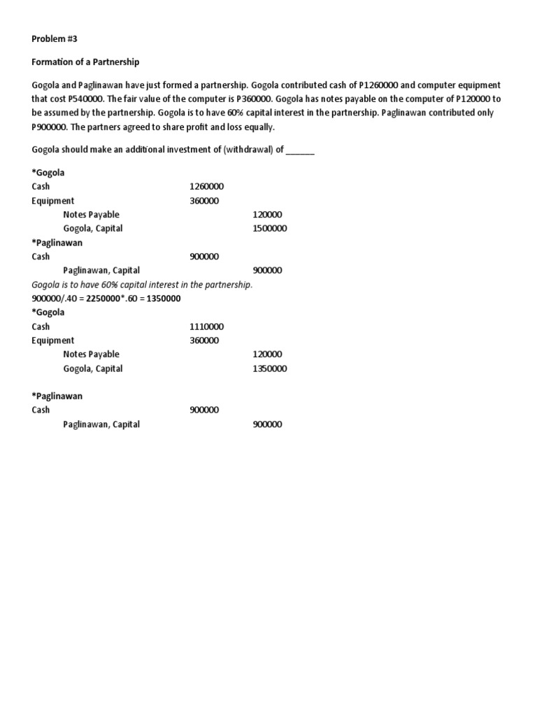 3 Partnership and Corporation Accounting by Win Ballada 2019 CHAPTER 1 ...