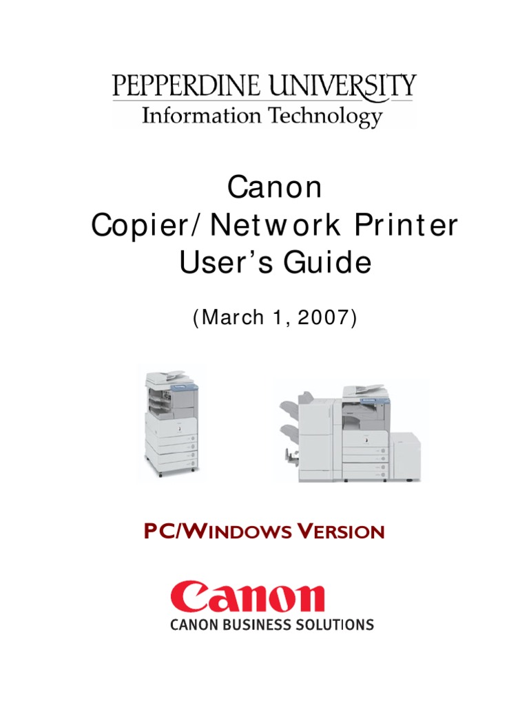 Canon IR2270 userguide | Photocopier | Printer (Computing)
