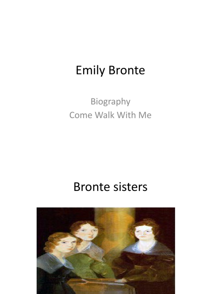 Emily Bronte 29 Sep | PDF | Emily Brontë | Poetry