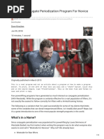 The Westside Barbell Conjugate Method | PDF | Recreation | Hobbies