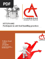 Food Disclaimer Form | PDF
