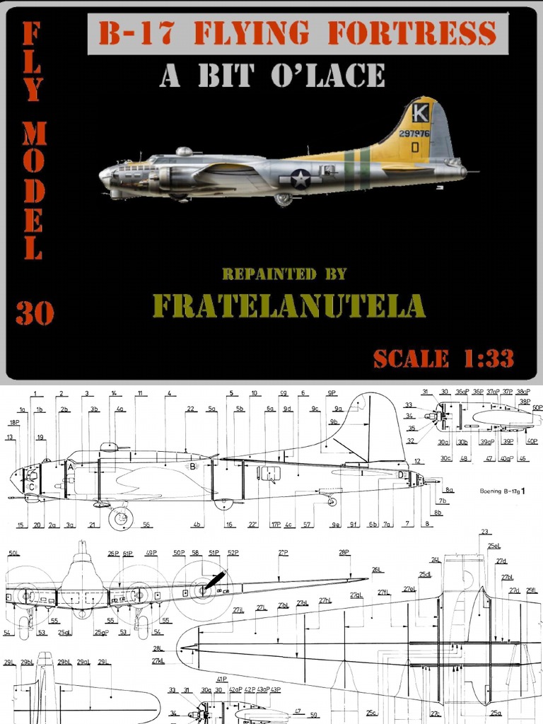 B-17 Flying Fortress a Bit o'Lace