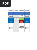 Juggernaut Weightlifting Program | PDF | Athletic Sports | Sports