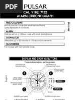 How To Change Citizen Watch Time and Date | PDF | Watch | Portable Tools