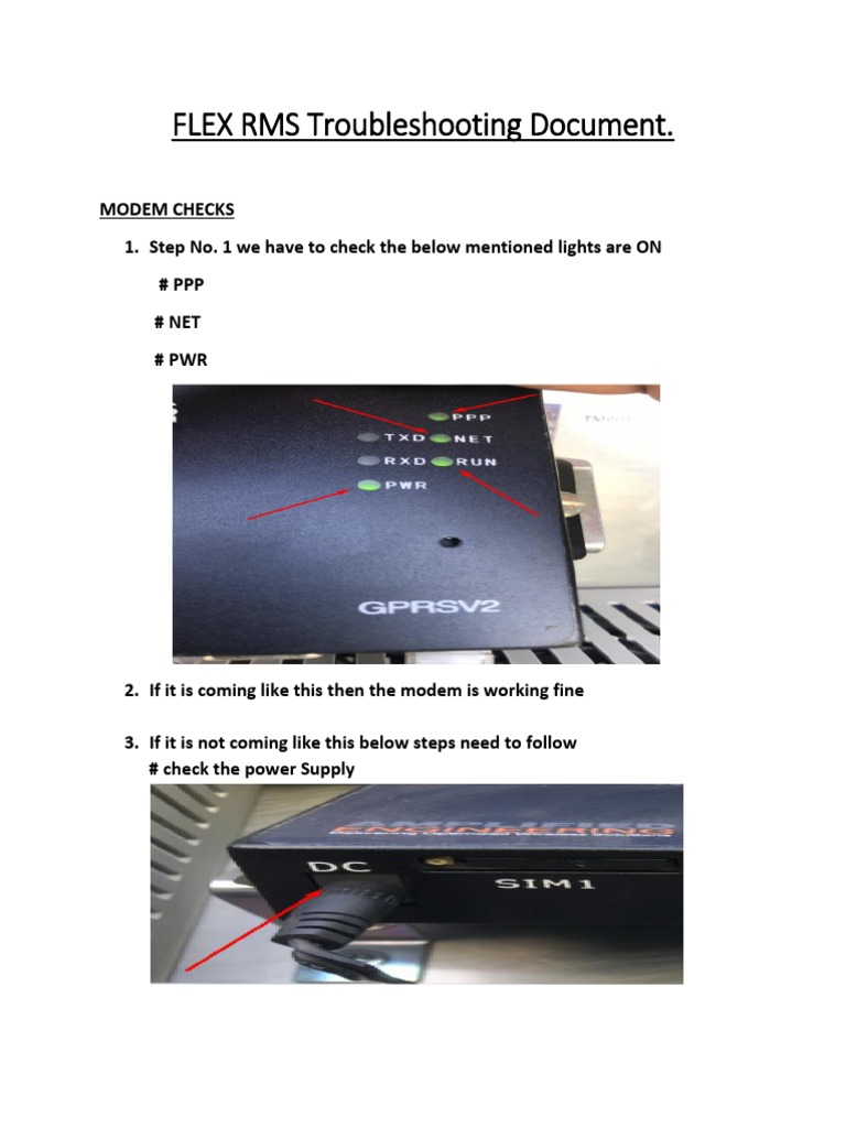 Flex Troubleshooting Document | PDF