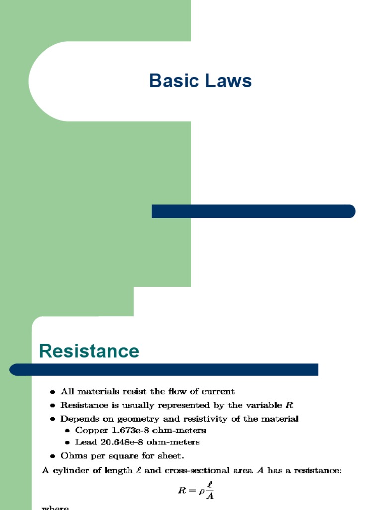 Basic Laws | PDF