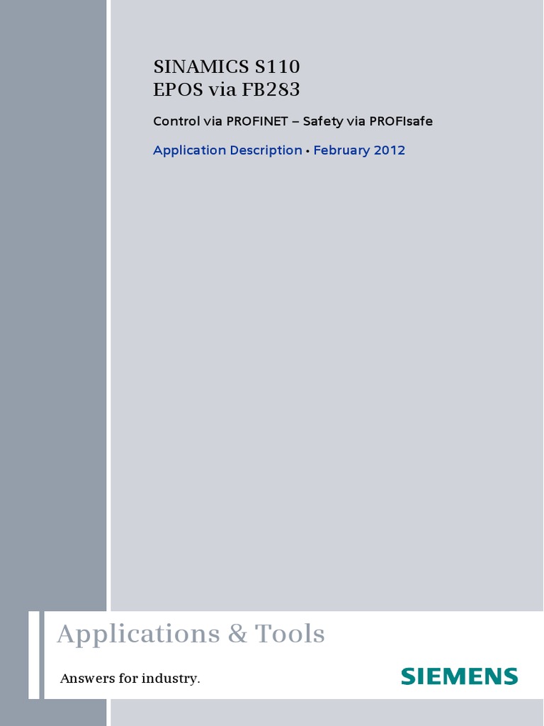 Fe Fb283 Profinet Profisafe en | PDF | Computing | Networking