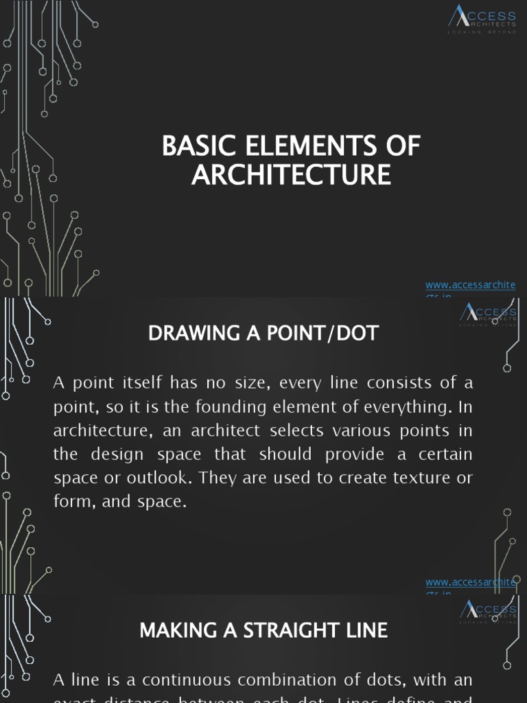 Basic Elements of Architecture: WWW - Accessarchite Cts - in | PDF