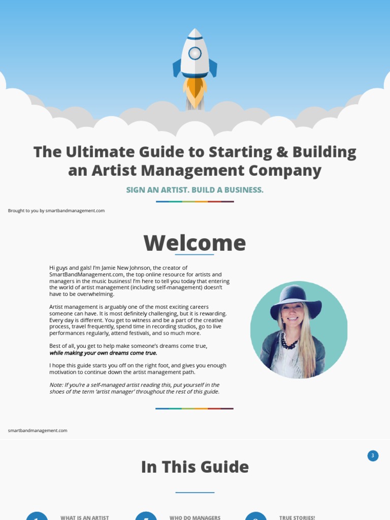 The Ultimate Guide To Starting An Artist Management Company | PDF ...
