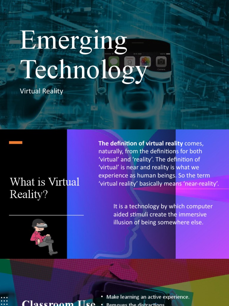 Assignment 7 Emerging Technology Pdf Virtual Reality Reality 