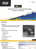 Basic Ansa Tutorials | PDF | Computer Aided Design | Topology