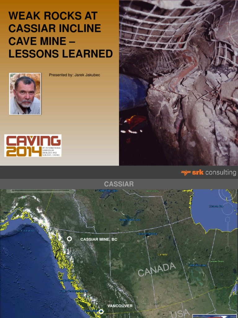 Cassiar Mine Weak Rock Challenges | PDF | Mining | Materials