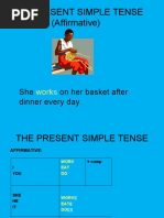 Grammar Posters Present Simple Positive Form | PDF